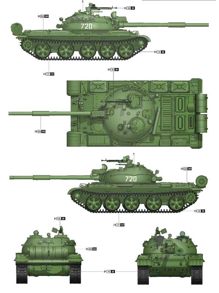 如何评价T-62主战坦克？ - 知乎