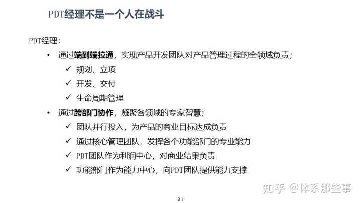 什么是PDT经理（LPDT)? - 知乎