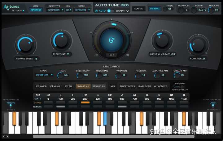 请问一下各位大神，auto tune修流行人声设置参数怎么调？ - 知乎