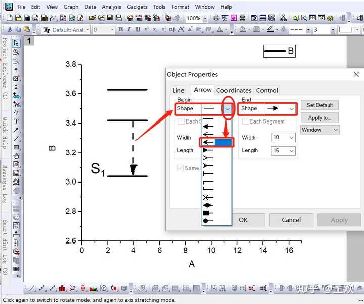 请教大佬们怎样用origin画一个这样的图? - 知乎