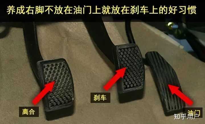 为什么自动挡汽车的刹车、油门要由一只脚控制？ - 知乎