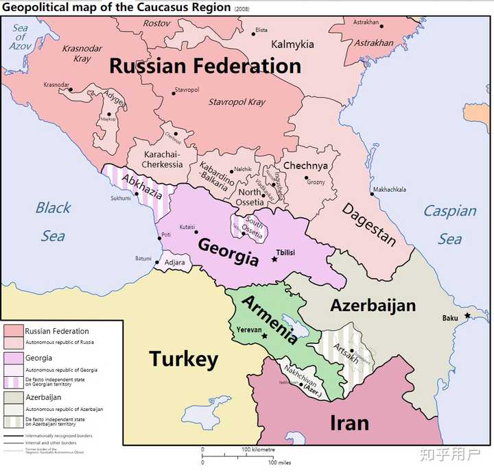 何为外高加索三国，其历史及地理政治位置如何？ - 知乎