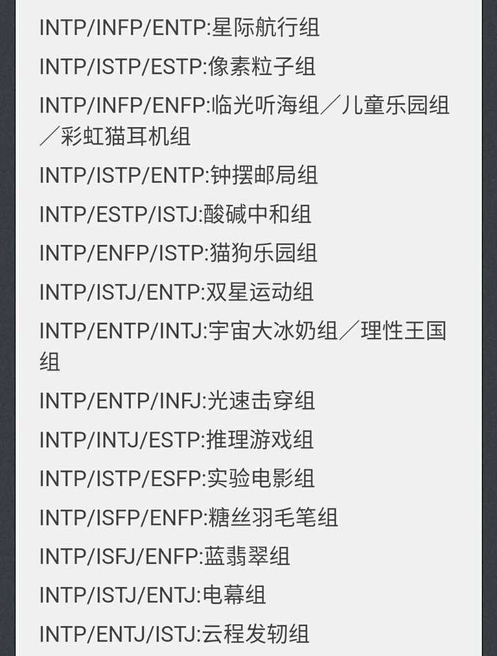mbti16个人格的花名都是啥啊? - 知乎