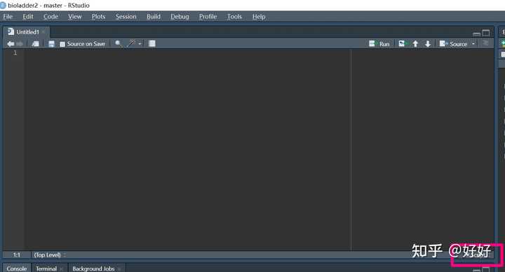 r studio上的run不见了是怎么回事？ - 知乎