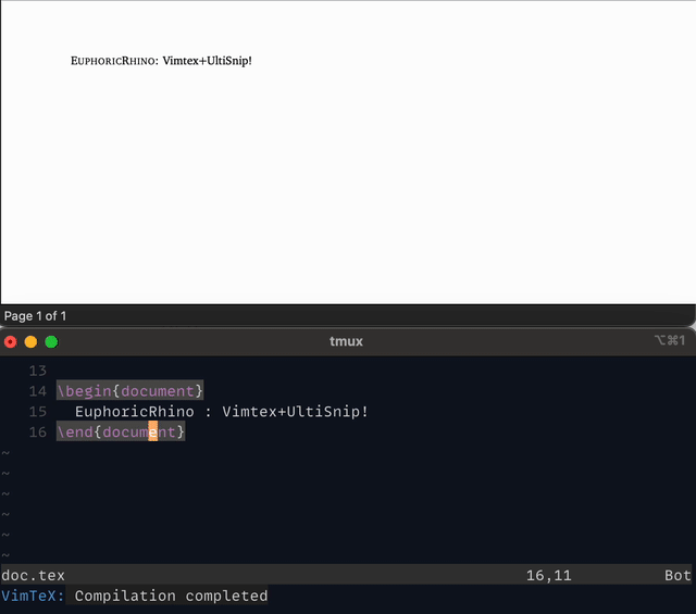 vim如何实时预览latex呢？ - 知乎