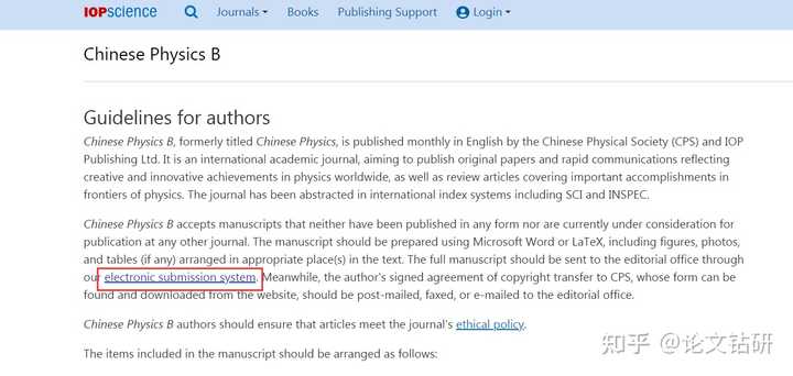 请问http://cpb.iphy.ac.cn是Chinese Physics B的官网吗? - 知乎