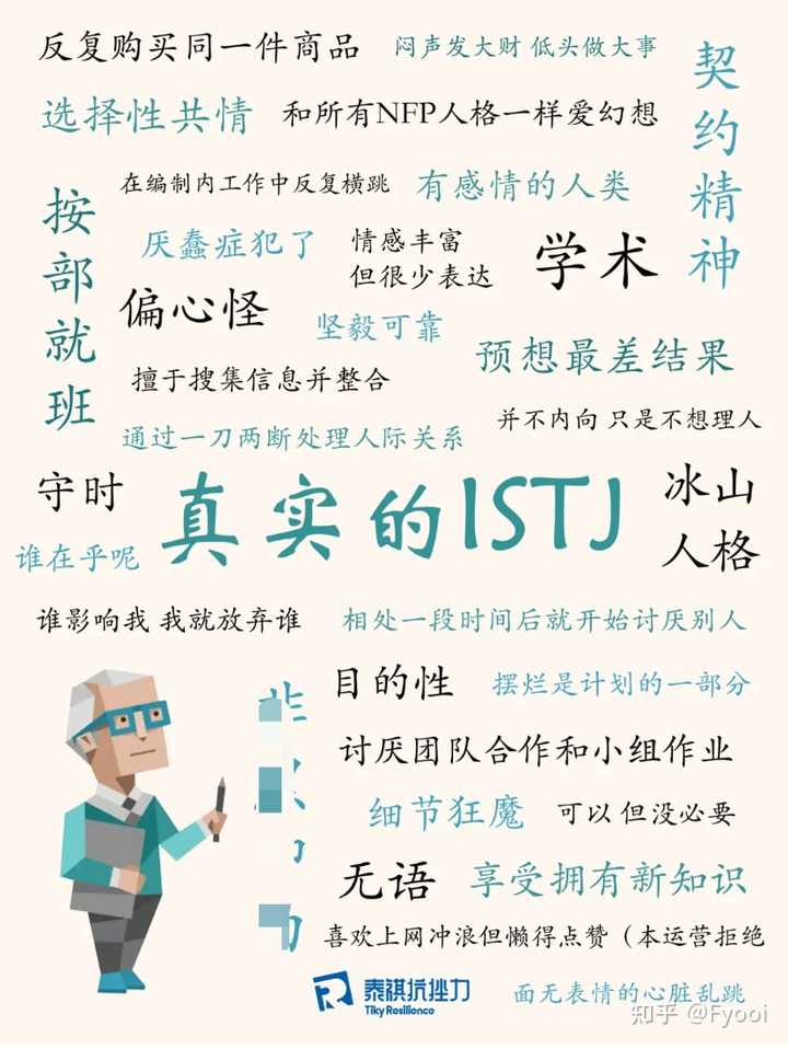 ISTJ女生是什么样子的？ - 知乎
