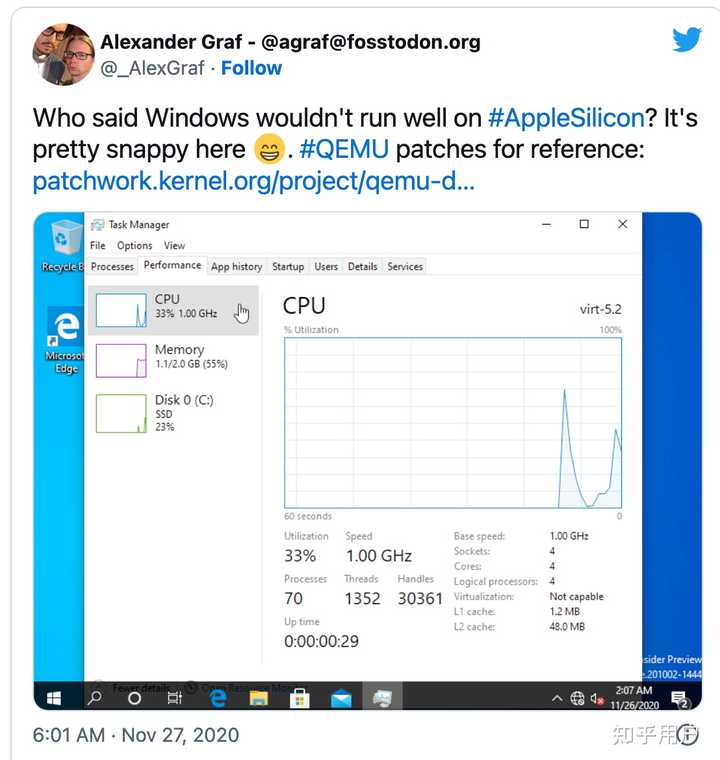 苹果 M1 / M2 系列 Mac 用户终于获得 Win11 正式支持，这对用户使用有何影响？ - 知乎