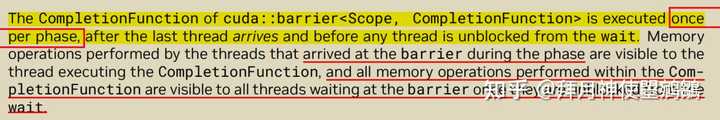 谁能为我介绍一下CUDA中Async Barrier的一些使用细节？ - 知乎