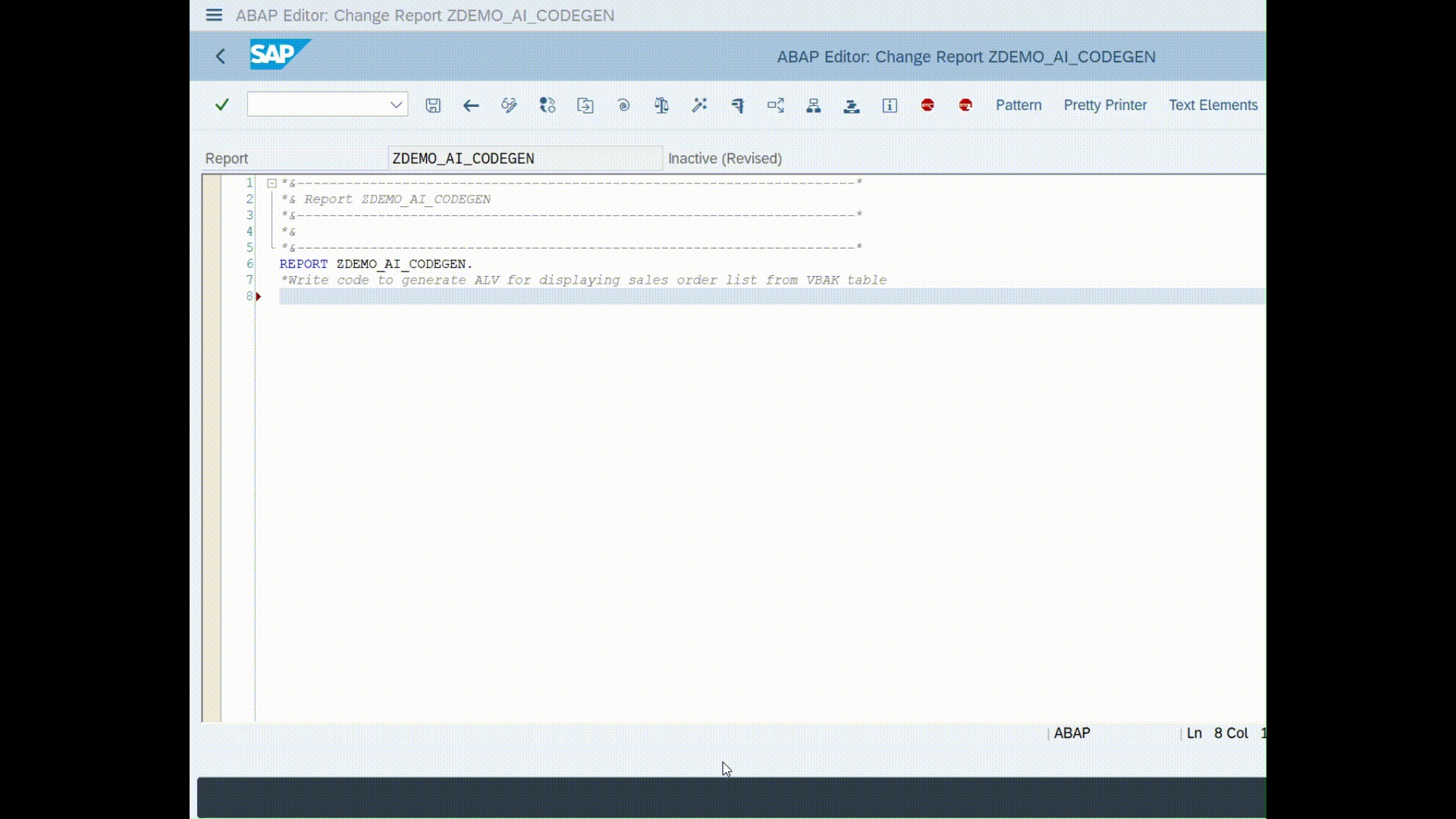 SAP ABAP On-Premise(SAPGUI) 如何通过 AI 辅助代码编写？ - 知乎
