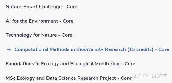 ucl的MSc Ecology and Data Science怎么样？ - 知乎