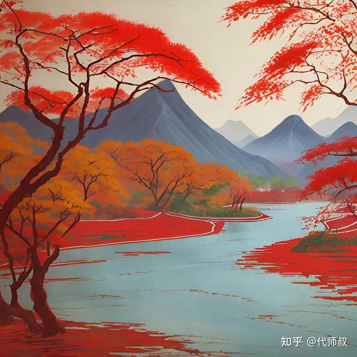 文笔挑战，“秋水碧绿映深红，___________”你会怎么接下一句？ - 知乎