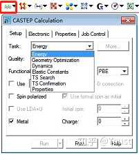Materials Studio的castep模块有哪些基本参数，该如何解读？ - 知乎