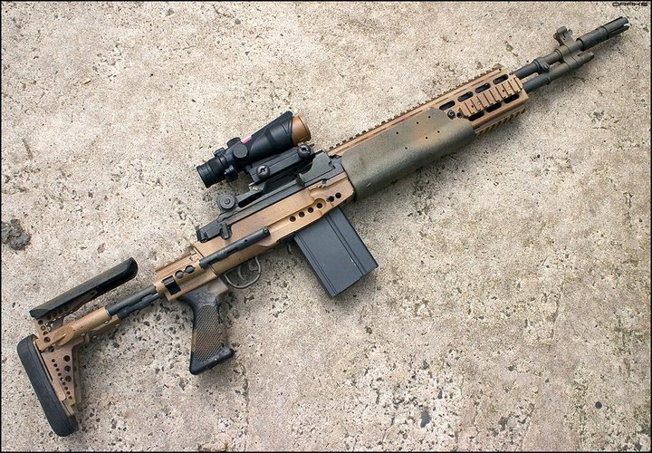 Mk14,M14EBR,Mini14等枪械和M14有什么不同? - 知乎