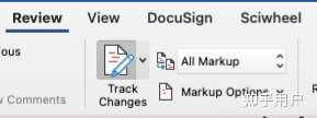 MS word track changes 功能如何使用？ - 知乎