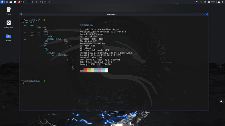 Kali Linux 界面美观吗？ - 知乎