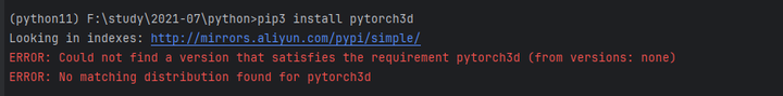 请问，pycharm安装pytorch3d总出现安装失败的问题？应该检查哪些东西？如何解决？ - 知乎