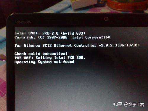 电脑开机显示Check cable connection是什么意思？ - 知乎