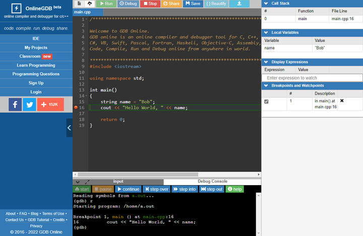 一款好用的C/C++ 在线编译器有哪些推荐？ - 知乎
