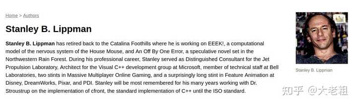 C++ Primer的作者之一Stanley B. Lippman已经去世了吗？ - 知乎