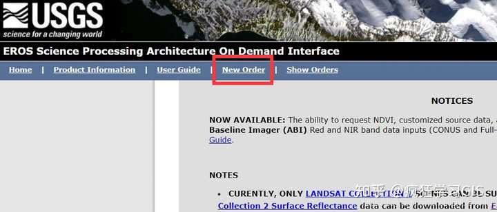 请问现在如何在USGS上下载landsat数据？ - 知乎