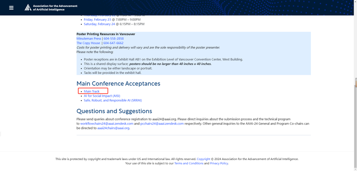 AAAI2024结果已经公布，但是从哪可以找到接收文章的列表呢？ - 知乎