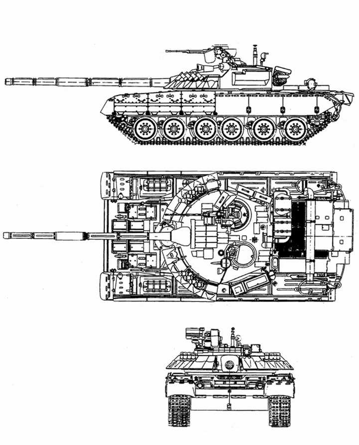 能否详细讲解一下T80系列坦克? - 知乎