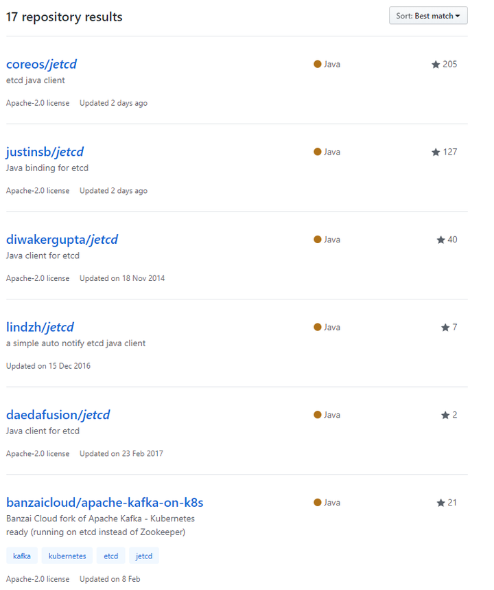 etcd客户端java开源实现，jetcd和etcd4j在生产环境中如何选择？ - 知乎