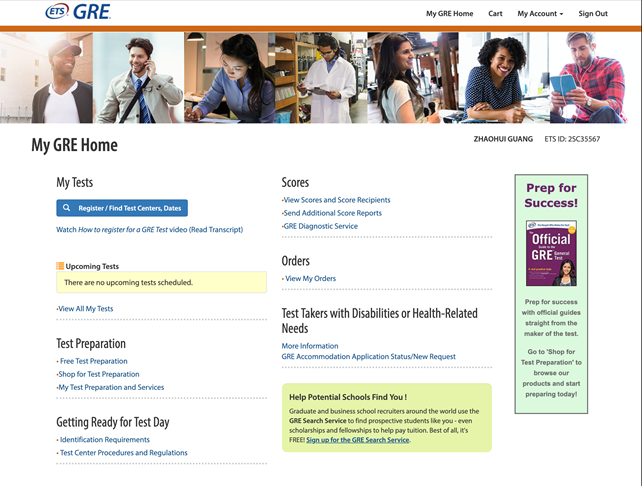 GRE报名成功后怎样从官网获取模考软件和教材？ - 知乎