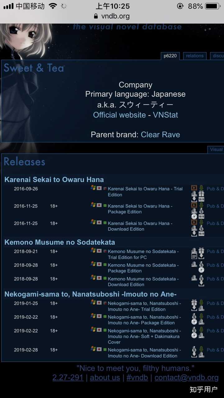 sweet&tea社总共有多少作品呢? - 知乎
