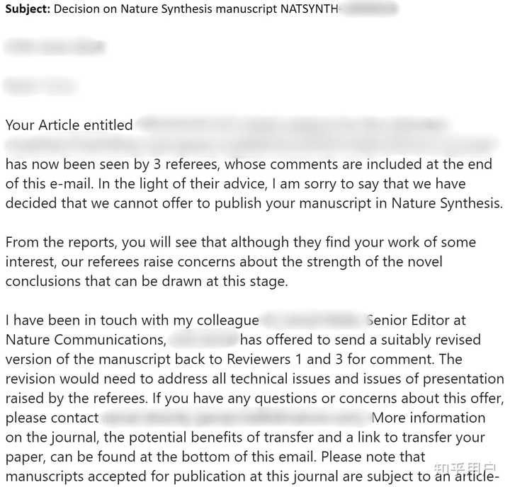 从目前Nature synthesis发表的文章来看，这个期刊怎么样？ - 知乎