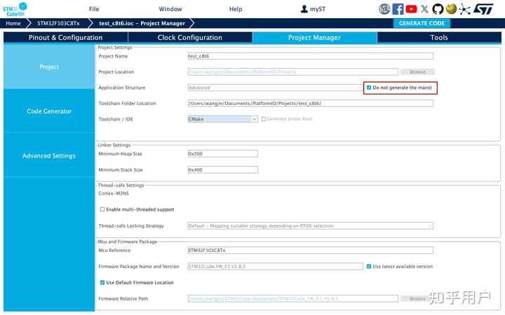 stm32使用了main.cpp，但配置后会会生成一个main.c替换写好的c++怎么办? - 知乎