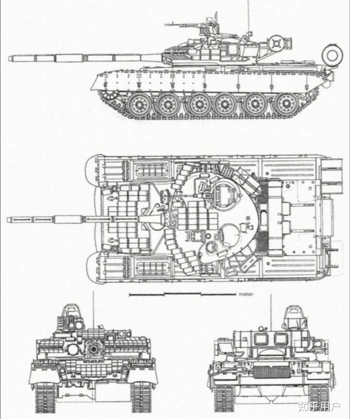 能否详细讲解一下T80系列坦克? - 知乎