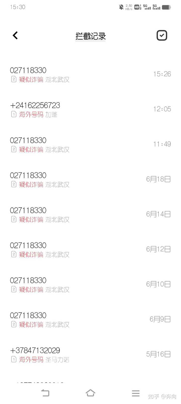 027118330是什么电话，一下午打了三次了？ - 知乎