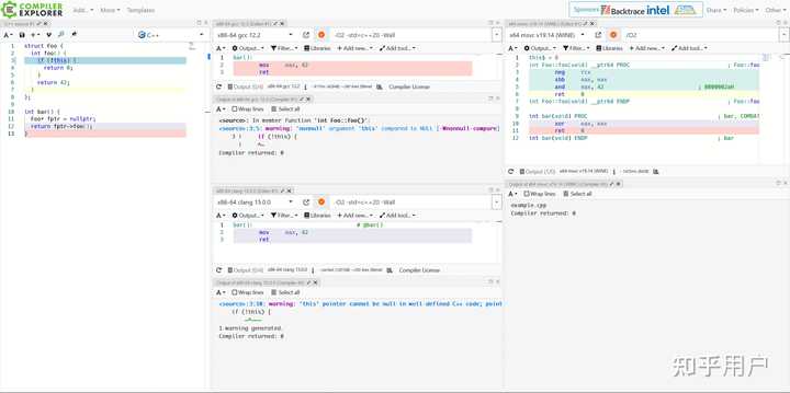 c++类的成员函数this==nullptr是否属于undefined behavior? - 知乎