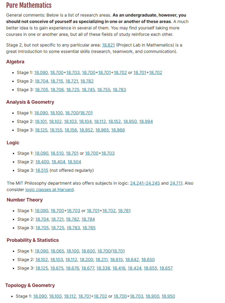 数学专业的学习路线是什么？ - 知乎