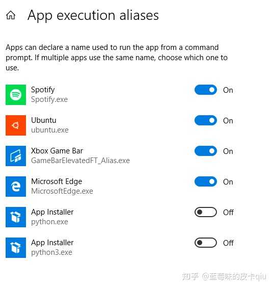 Windowsapp里的Python.exe和Python3.exe无法删除? - 知乎