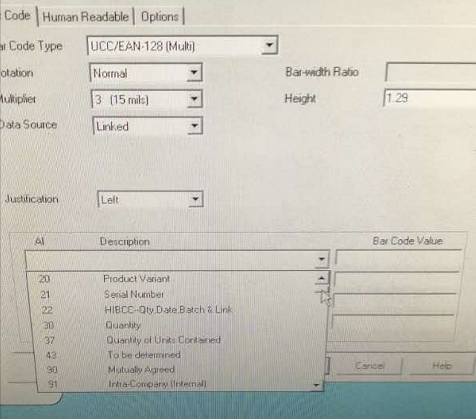 GS1-128条码如何制作?与UCC/EAN 128有什么区别? - 知乎
