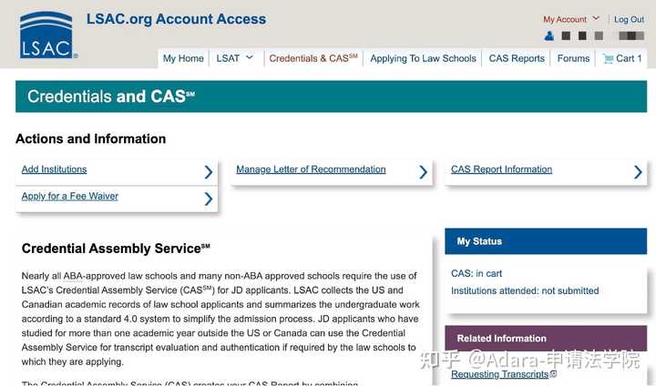 美国法学申请系统LSAC使用详解是什么呢？ - 知乎