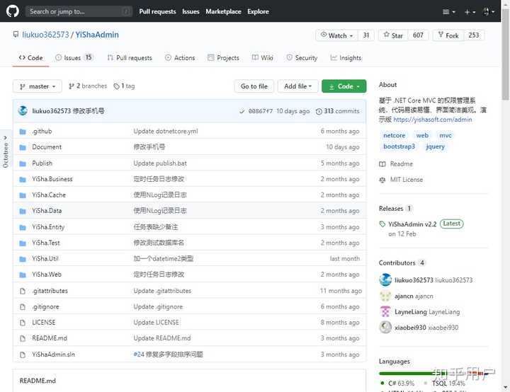 .net core 用来开发网页 有什么好的成熟框架推荐？ - 知乎