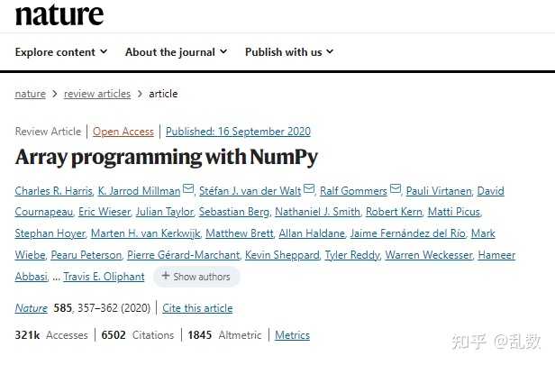 为什么numpy的array那么快？ - 知乎