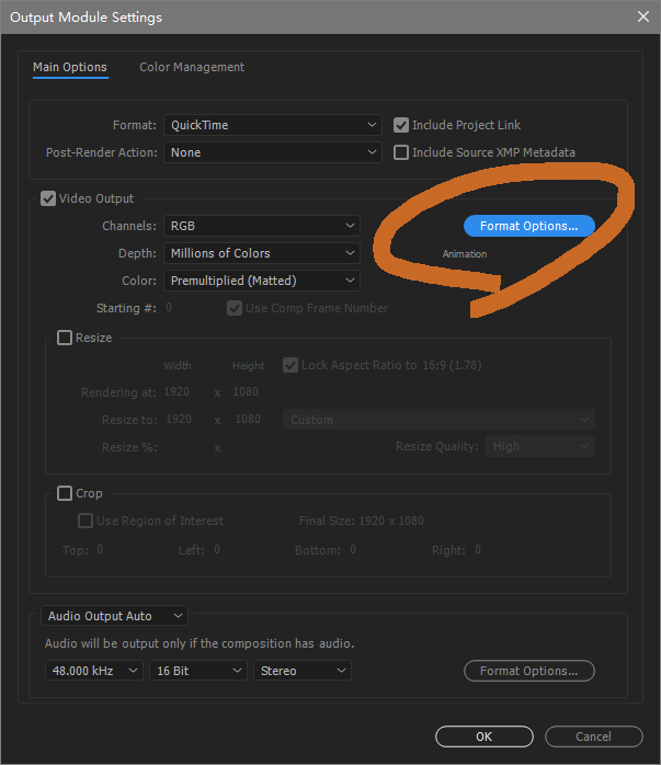 AE用QuickTime格式输出的视频，渲染的时候一切正常，但播放时只有声音没有画面是为何？ - 知乎