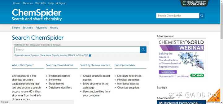 有没有哪个软件可以查找各种物质的化学结构式？ - 知乎