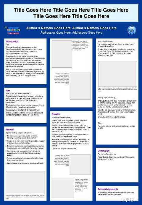 如何制作学术Poster？ - 知乎