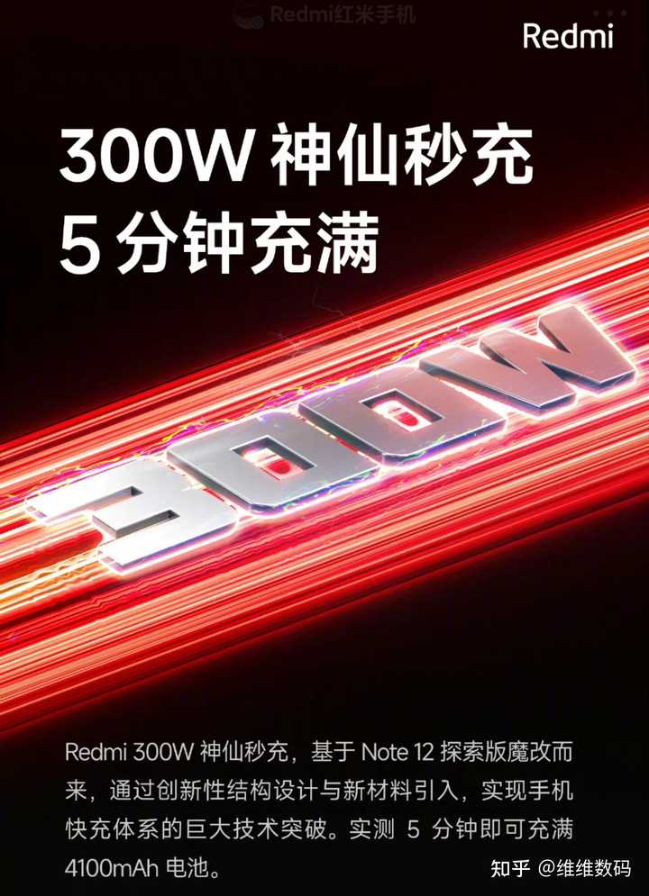 小米 Redmi 发布 300W 秒充技术，该技术有哪些亮点？ - 知乎