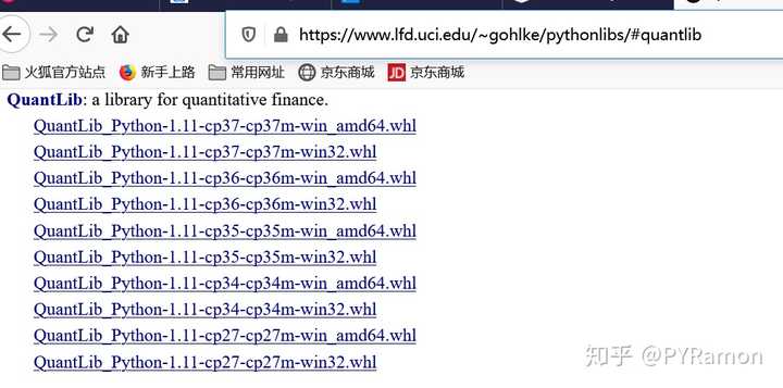 如何在python中安装quantlib？ - 知乎