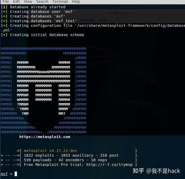 kali linux下怎么装Metasploit？ - 知乎