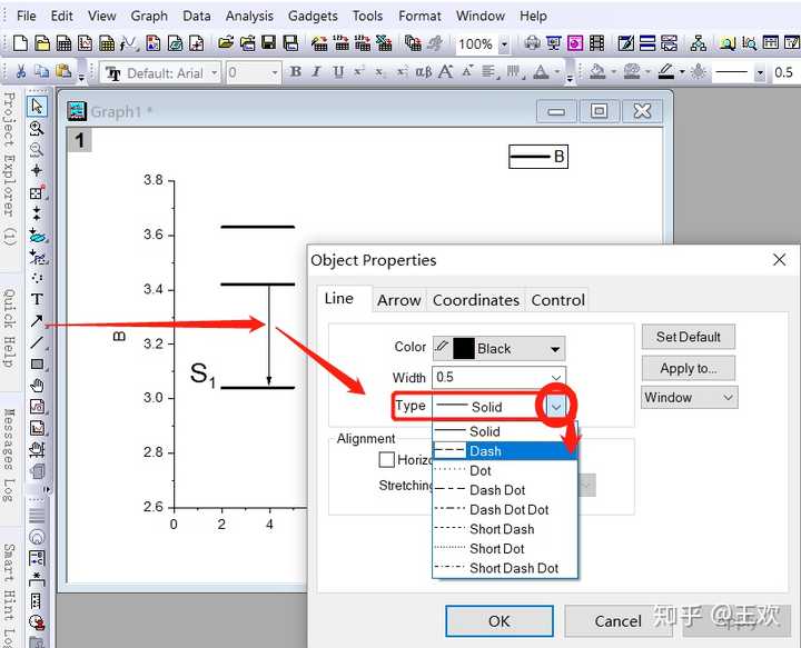 请教大佬们怎样用origin画一个这样的图? - 知乎