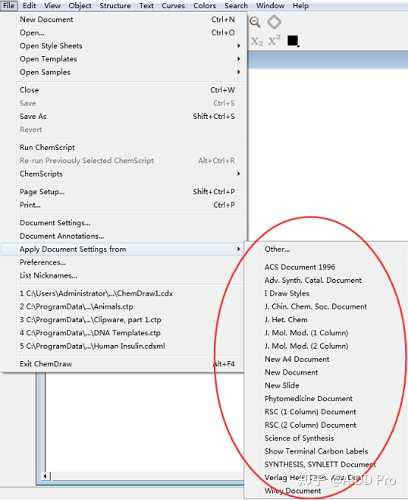 ACS格式下画的结构式怎么转换成其他期刊给出的chemdraw格式？ - 知乎