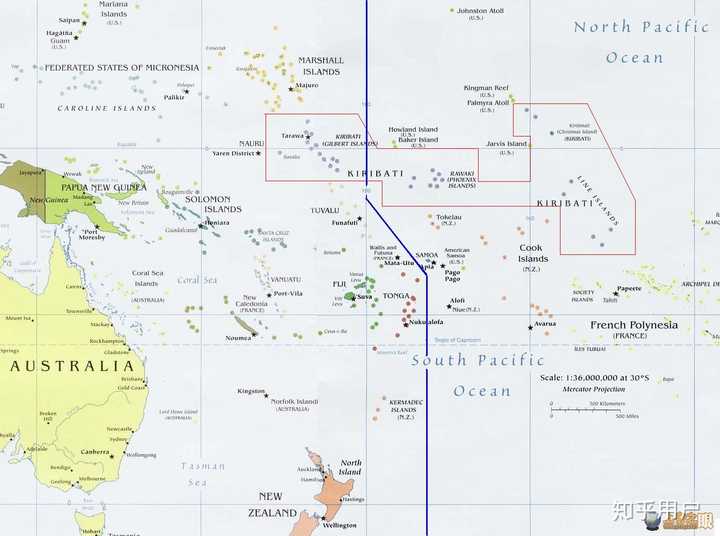 时区 24 个，既有 UTC-12 为何又有 UTC+14？ - 知乎